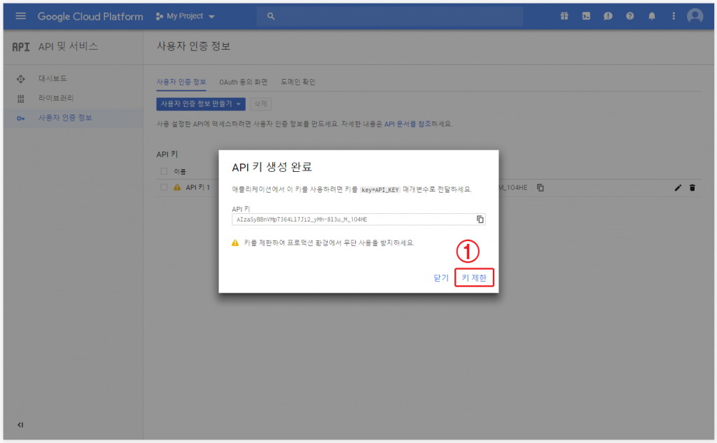 구글 지도 Api 키 발급 받는 방법 Maps Javascript Api 코스모스팜 블로그