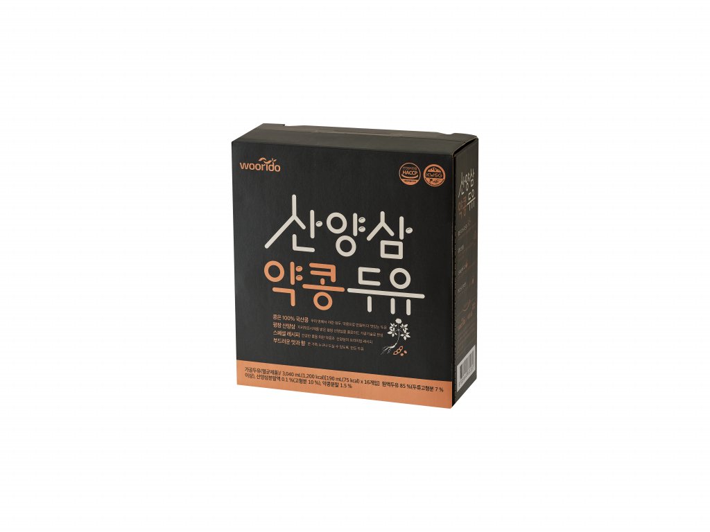 디너의여왕 - [농업회사법인 우리두] 산양삼두유 약콩두유 1Box (15ea) 3차