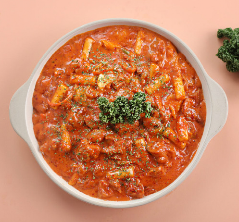 택배의여왕 [더 쟁반] 닭갈비 로제 떡볶이 밀키트 쿠킹박스 2차
