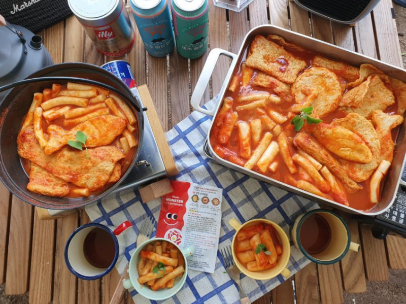 택배의여왕 [미스터몬스터] 국물 운명떡볶이 밀키트 세트 2차