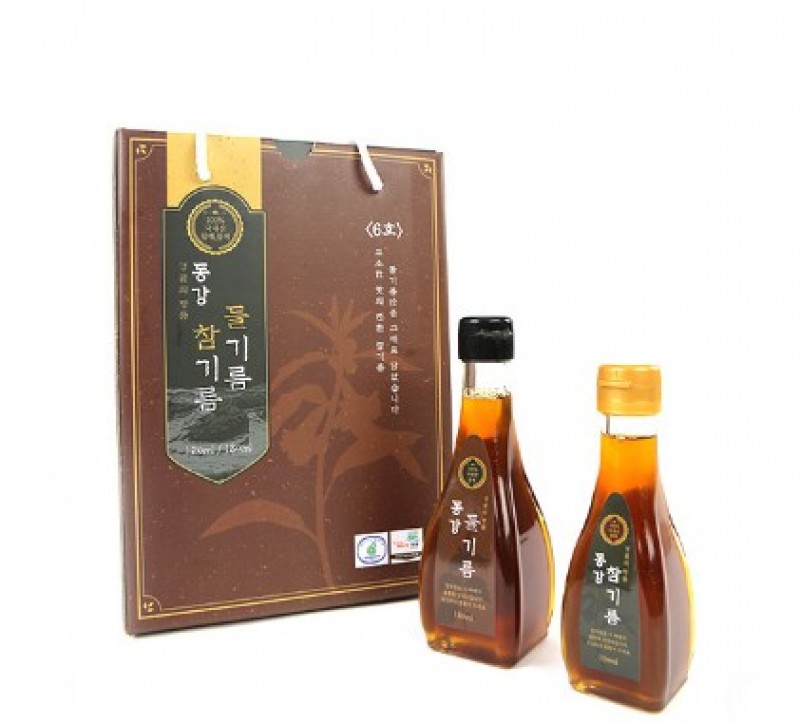 뷰티의여왕 [산들산들영농조합] 참기름 들기름 세트 1차
